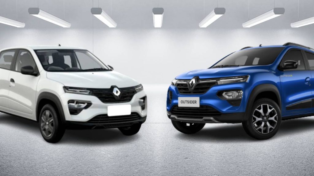 Renault Kwid ZEN ou OUTSIDER? Comparamos e ESTA é a melhor versão desse ...